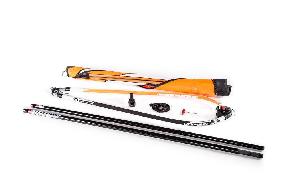 Unifiber Experience EVO II Dacron - 3.5m² - Complete Beginner Windsurf Rig
