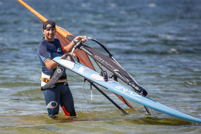 Unifiber Freeride Windsurfing Fin - 36cm G10 - Tuttle Box