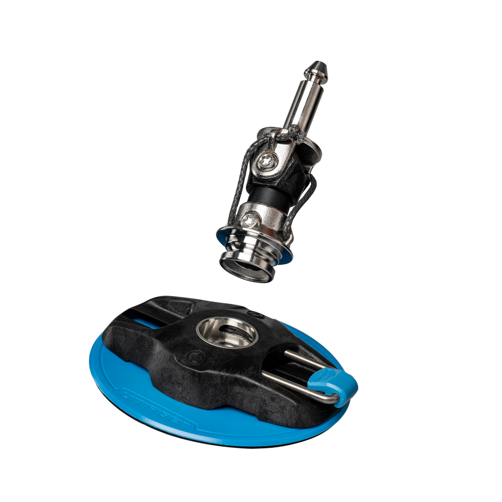 Unifiber Windsurf Mast Base HD V2 - Cardan Joint - U-Pin System